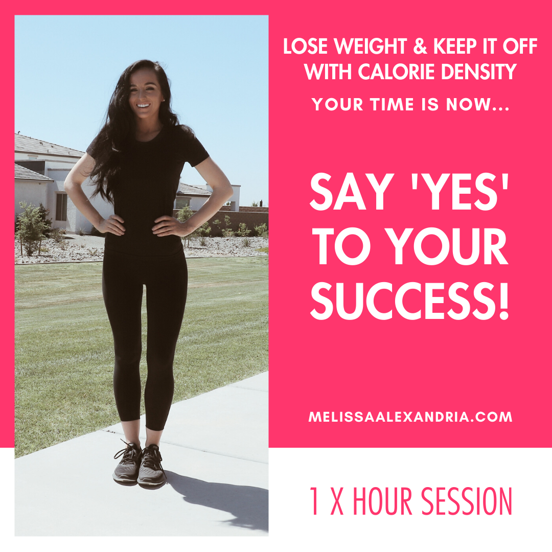 1 Hour Weight Loss Coaching Session with Melissa – MELISSA ALEXANDRIA